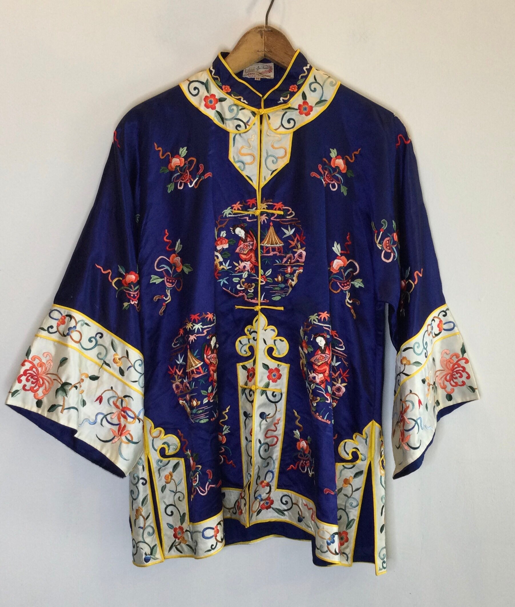 Bai Hua Silk Jacket - Etsy