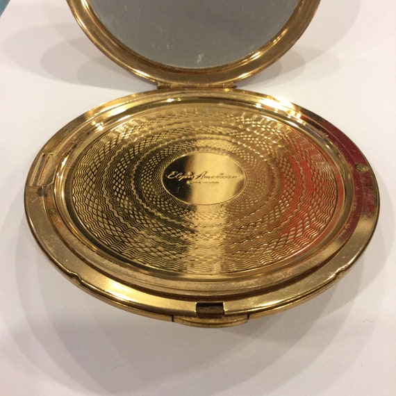 1940's Large Elgin American Powder Compact with Mirro… - Gem