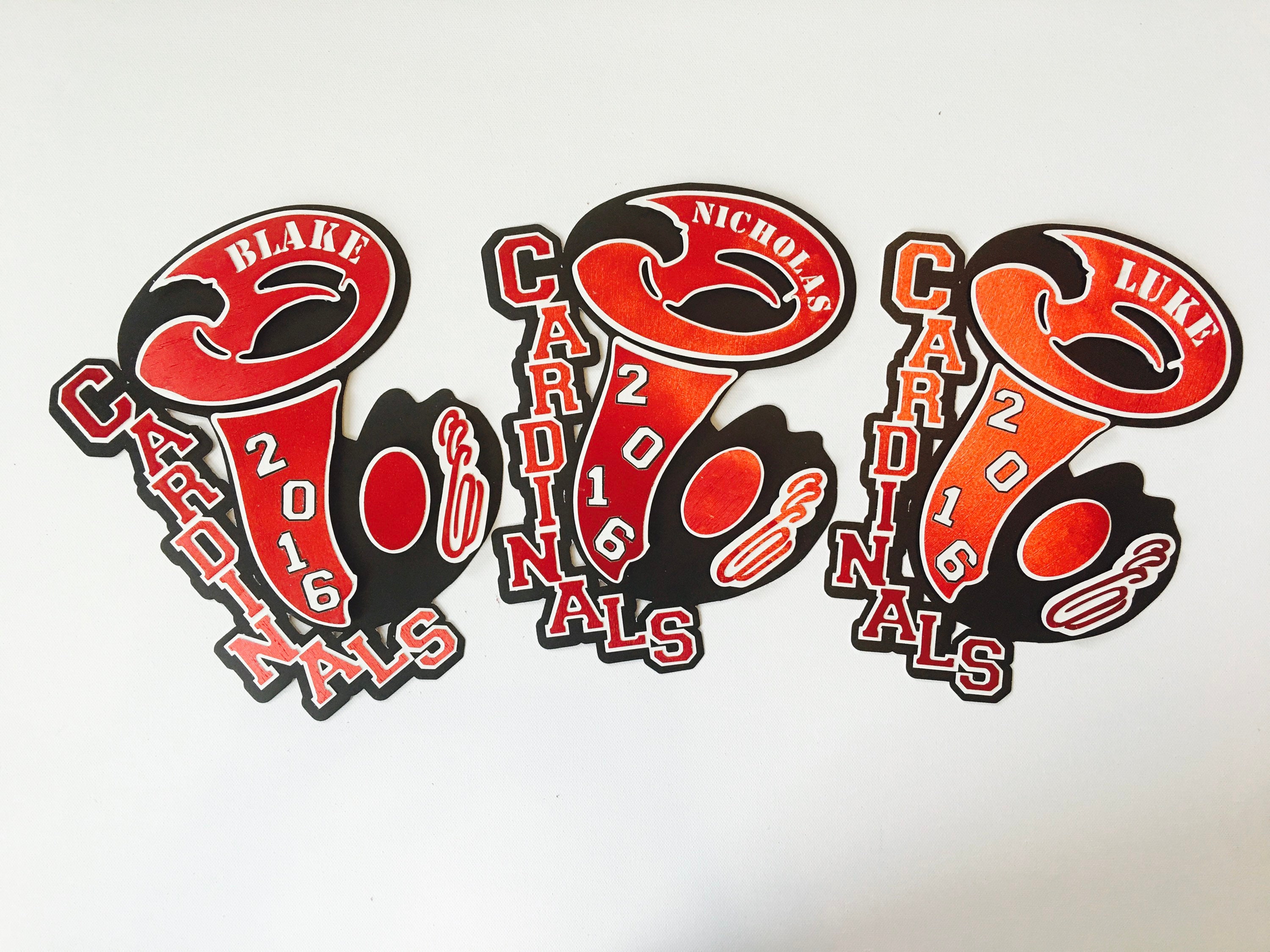 3D Custom Band Locker Signs - Etsy