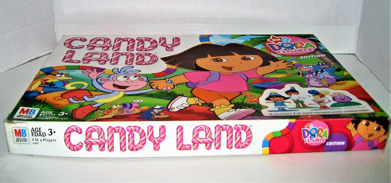 Candy Land Board Game Dora Explorer Edition Milton Bradley | Etsy