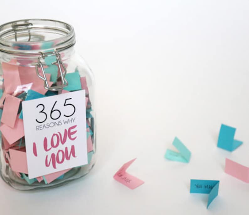 365 Days of Love Notes and 365 Reasons Why I Love You, Anniversary ...