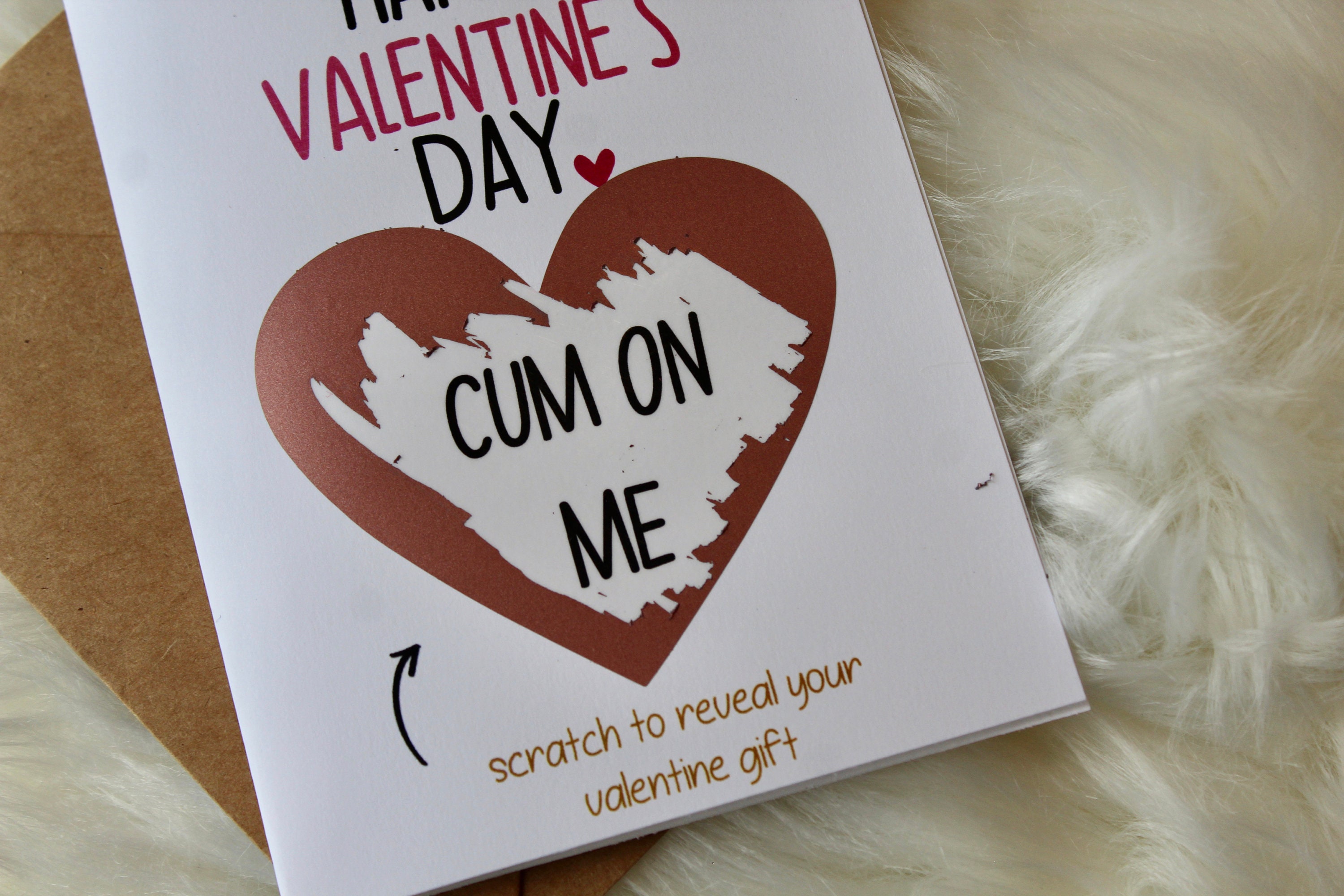 Scratch off VALENTINE Card. Naughty Cards for Boyfriend. Dirty - Etsy