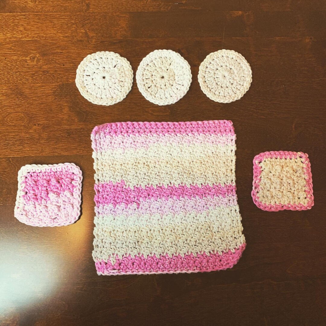 Crochet Pattern / Spa Gift Set Pattern / Spa Set Pattern / Crochet Spa ...