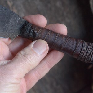 Rustic Hand Forged Knife | Mountain Man Knives Inspired by Old West ...