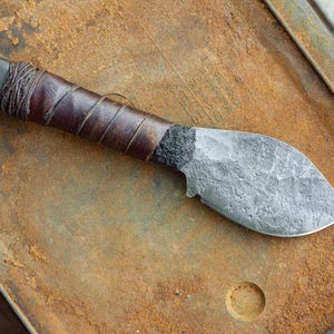 Rustic Hand Forged Knife | Mountain Man Knives Inspired by Old West ...