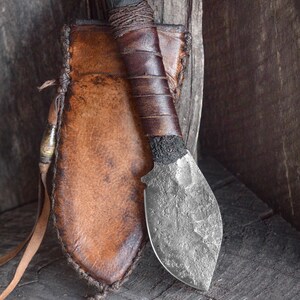 Rustic Hand Forged Knife | Mountain Man Knives Inspired by Old West ...
