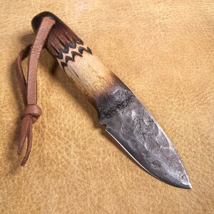 Mountain Man Neck Knife Frontier Knife Primitive Neck - Etsy