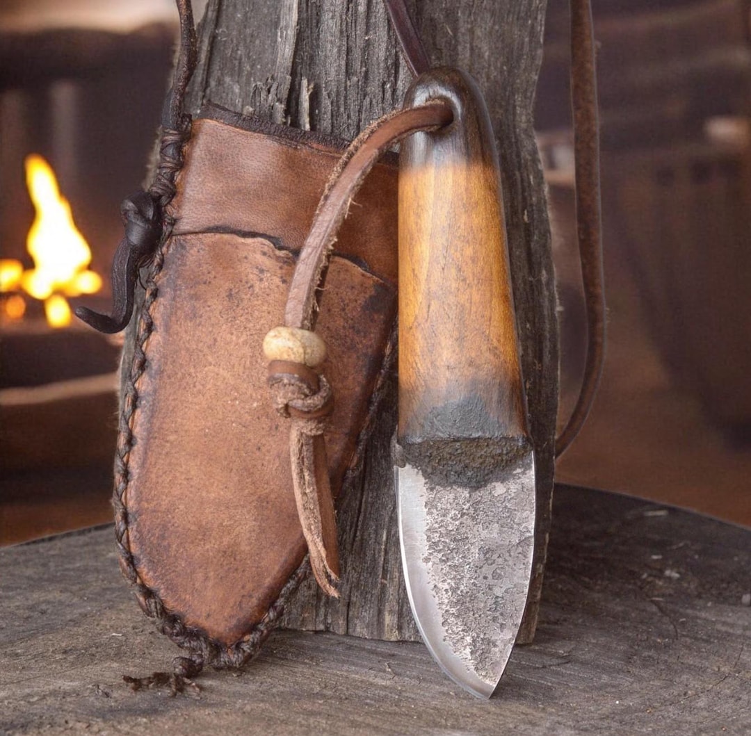 Rustic Handmade Knife | Mountain Man Style Inspired by Old West Lore ...