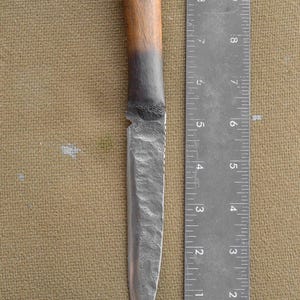 Large Hand Forged Knife | Mountain Man Knives Inspired by Old West ...