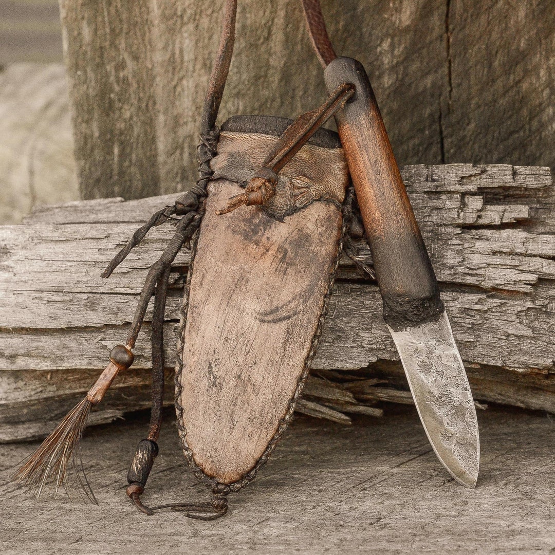 Mountain Man Knife, Neck Knife, Frontier Knife, Primitive Knife ...