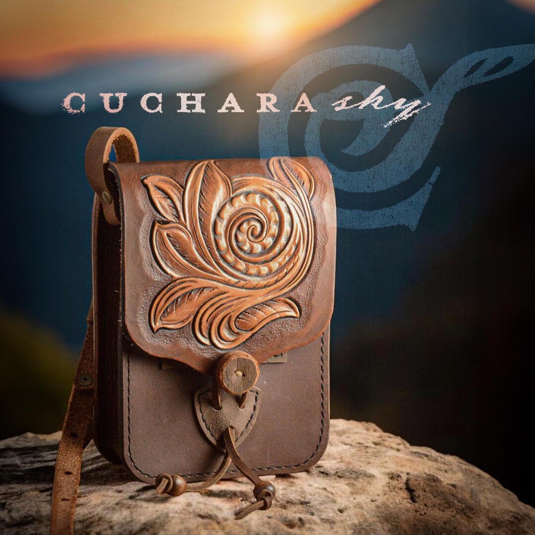 Small Leather Crossbody Bags - Hand-tooled & One of a Kind - Etsy