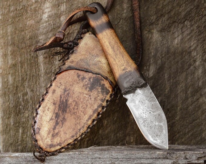 Mountain Man Knife, Neck Knife, Frontier Knife, Primitive Knife ...