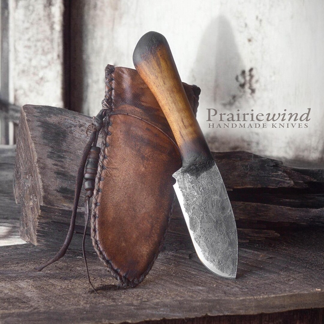 Rustic Handmade Mountain Man Knife Authentically Styled Primitive ...