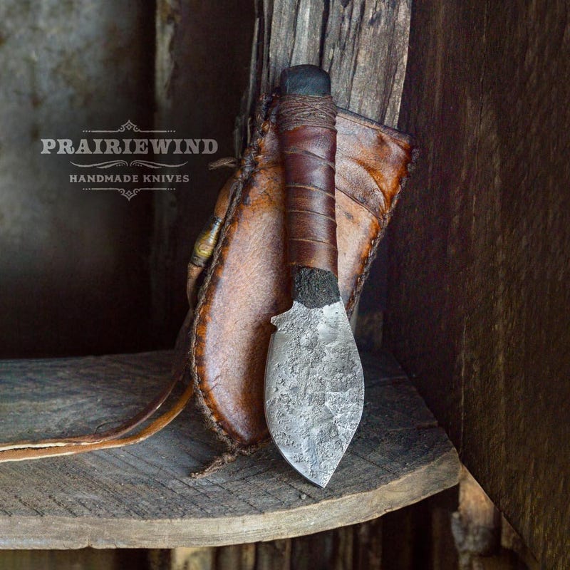 Hand Forged Knife - Etsy