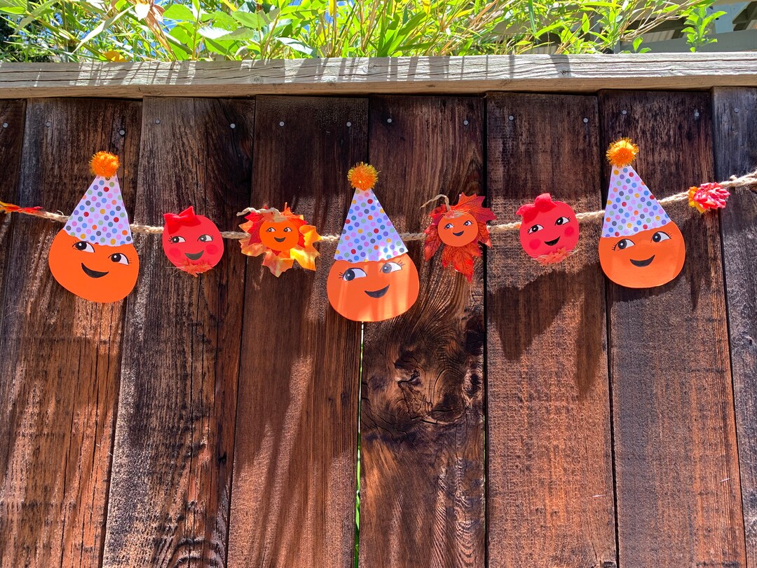 Vintage Halloween/fall/autumn Party Banner| Pumpkin Banner| Candied ...