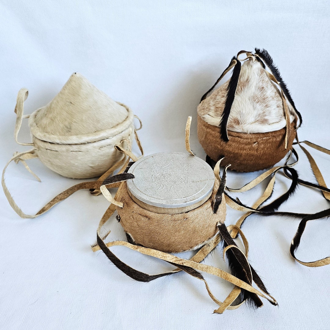 Small Agelgil Ethiopian Baskets, Ethnic Lunch Box, Animal Skin - Etsy