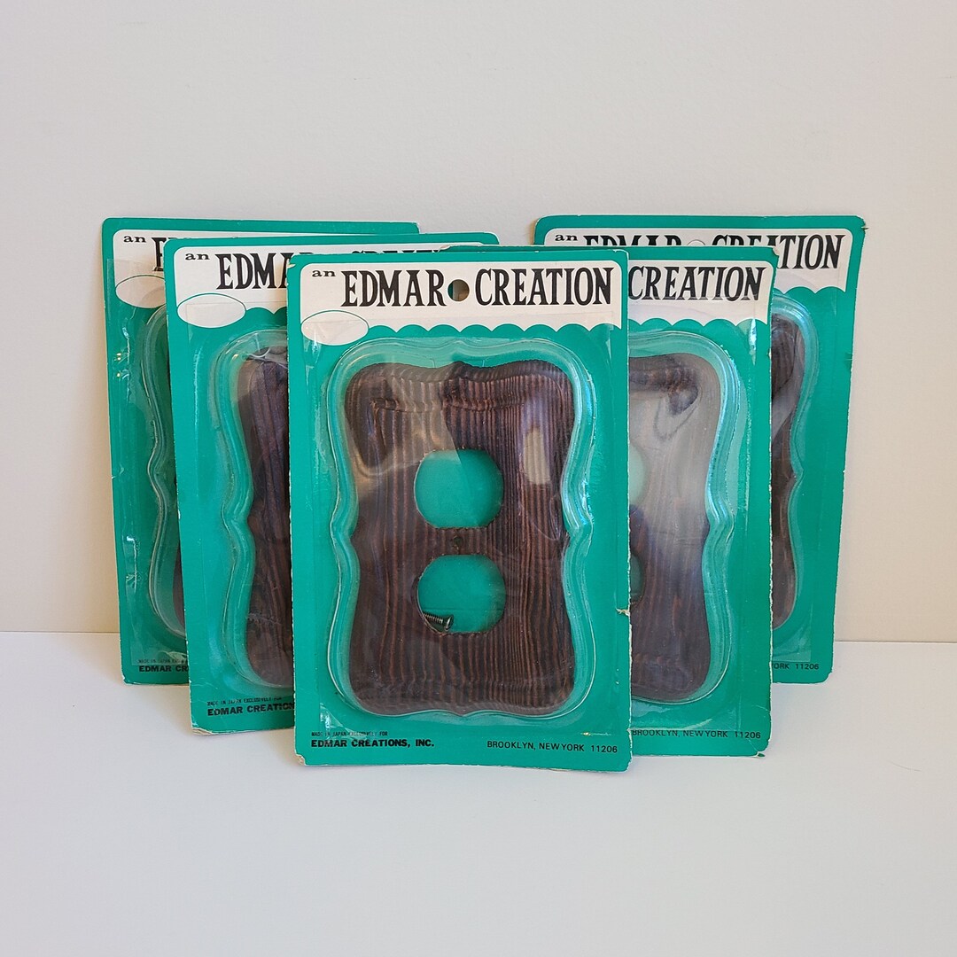Hardware, ONE Vintage Edmar Creation Electrical Outlet Cover Plate ...