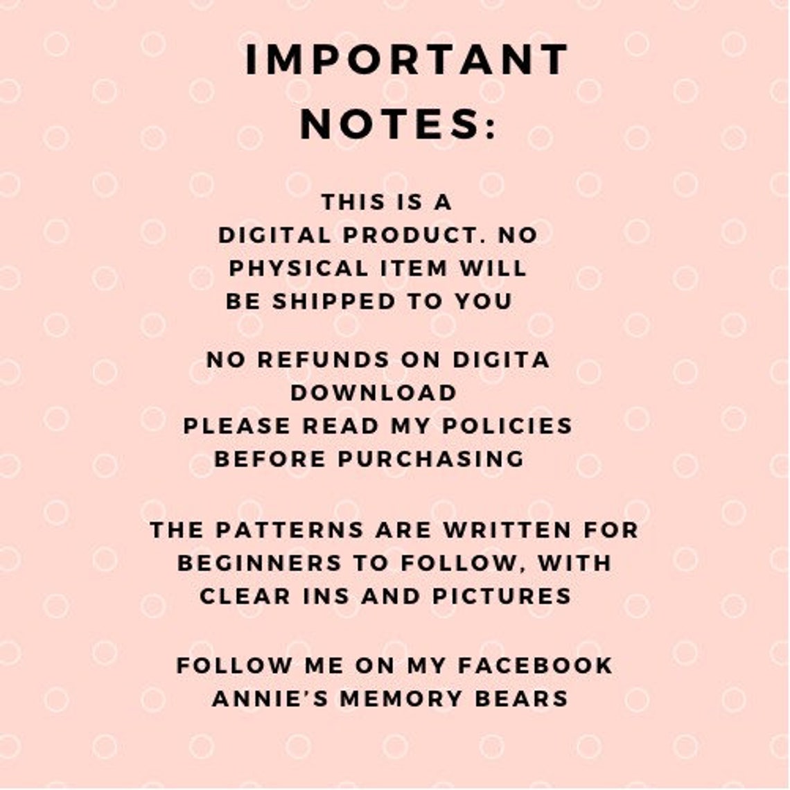 18 Memory Bear Pdf With Collar Instructions - Etsy