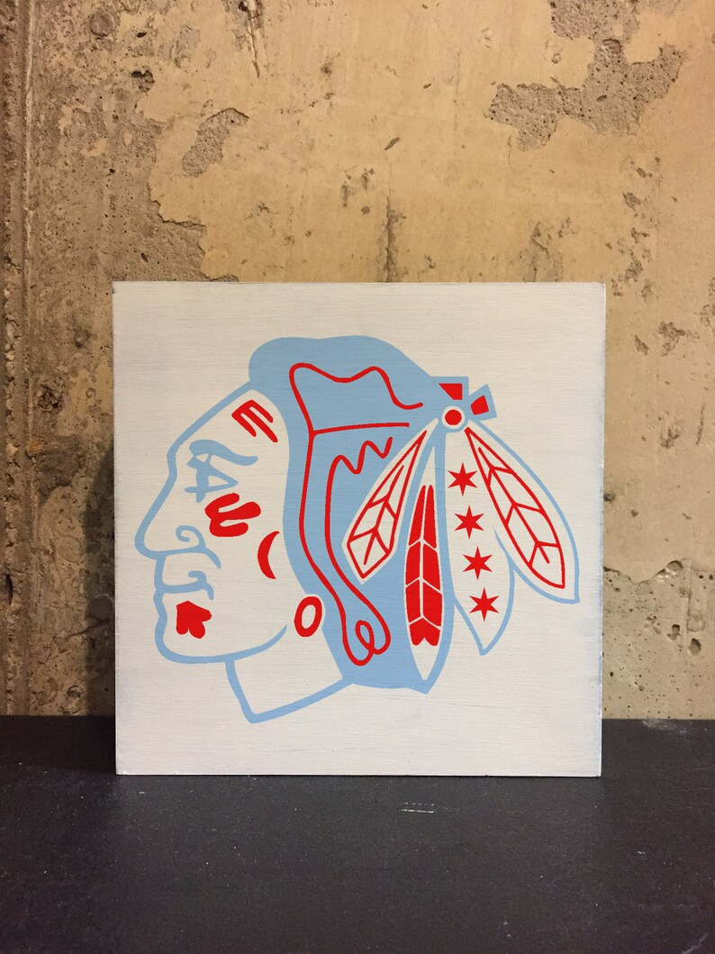 Chicago Sports Logos Wood Signs Vintage Baseball - Etsy