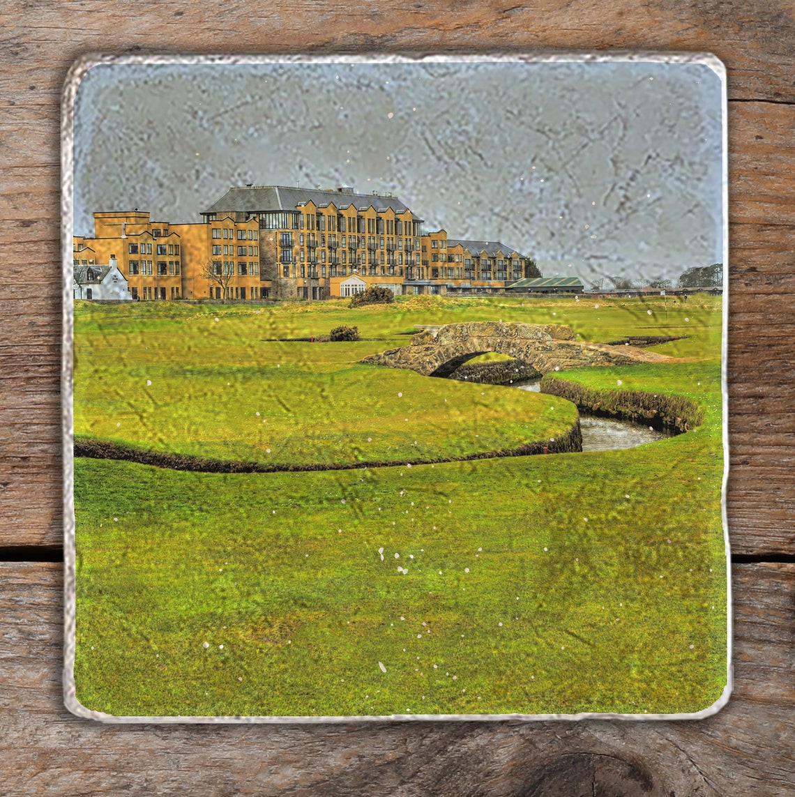 Golf Course Coasters St. Andrews Augusta Pebble Beach - Etsy
