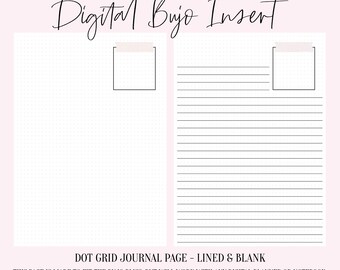 Digital journal page | Etsy