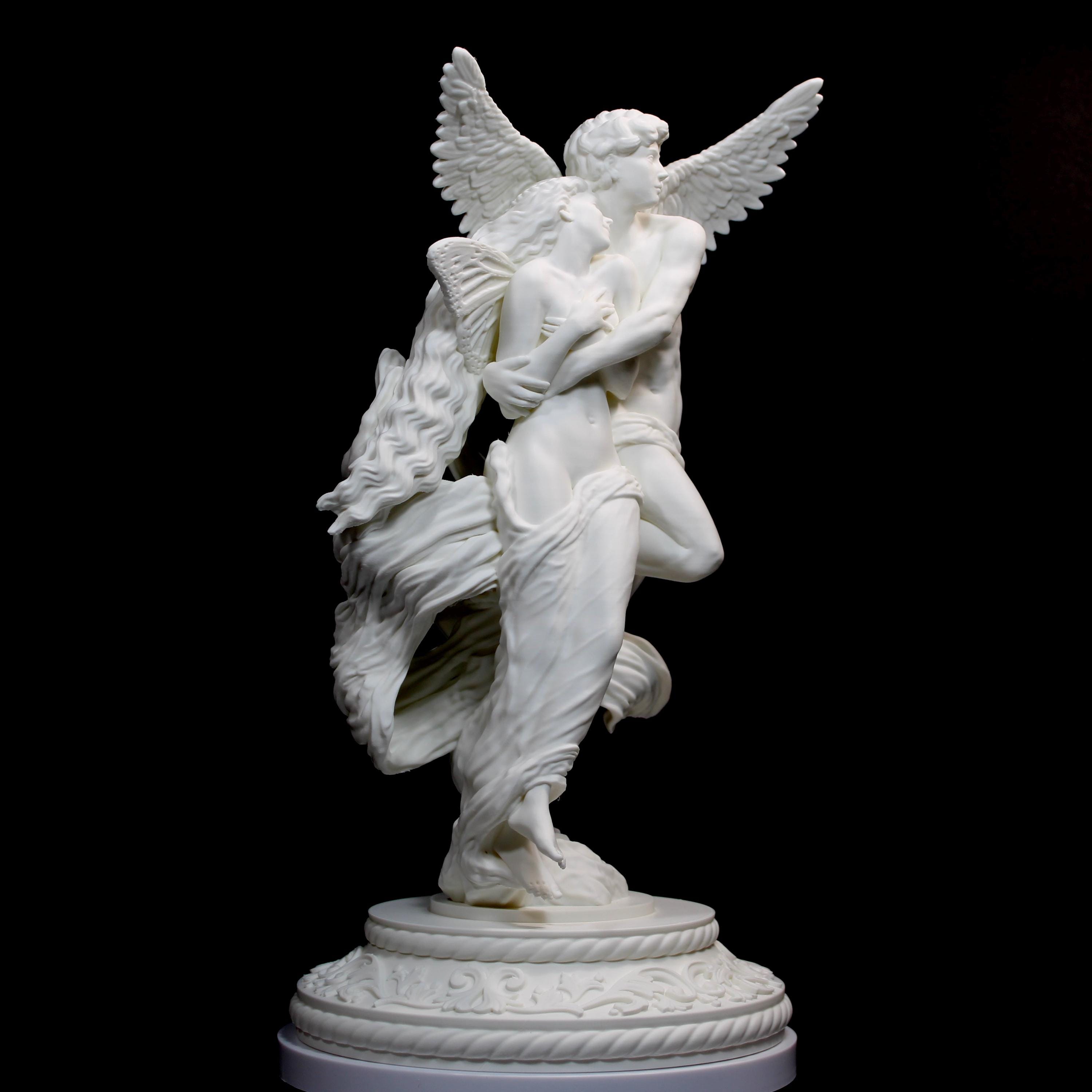Cupid and Psyche Greek Sculpture Wedding Cake Topper Valentine Gift - Etsy