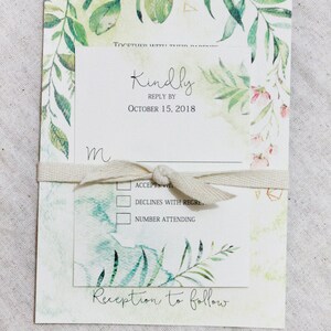 DIY Printable Wedding Invitation Wedding Invitation Template - Etsy