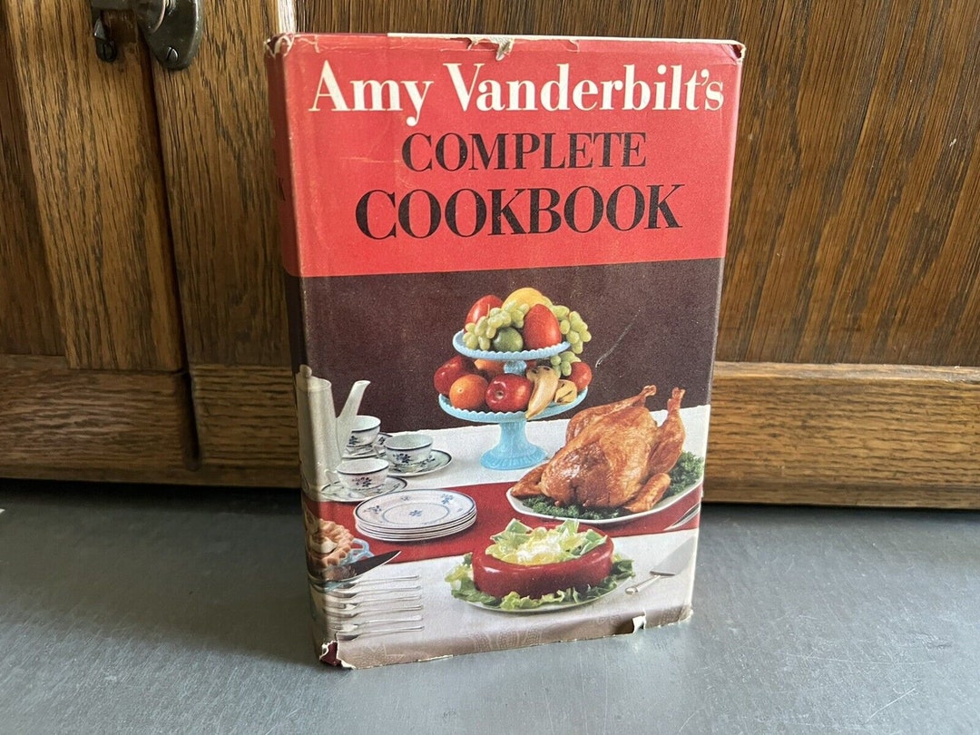 Vintage 1961 Amy Vanderbilt's Complete Cookbook Drawings by Andrew ...