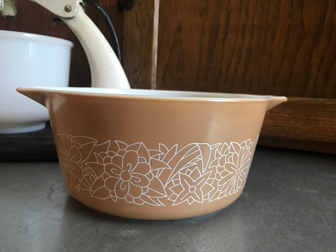 Vintage Pyrex, Woodland, 474-B, Casserole, 1.5L - Etsy France