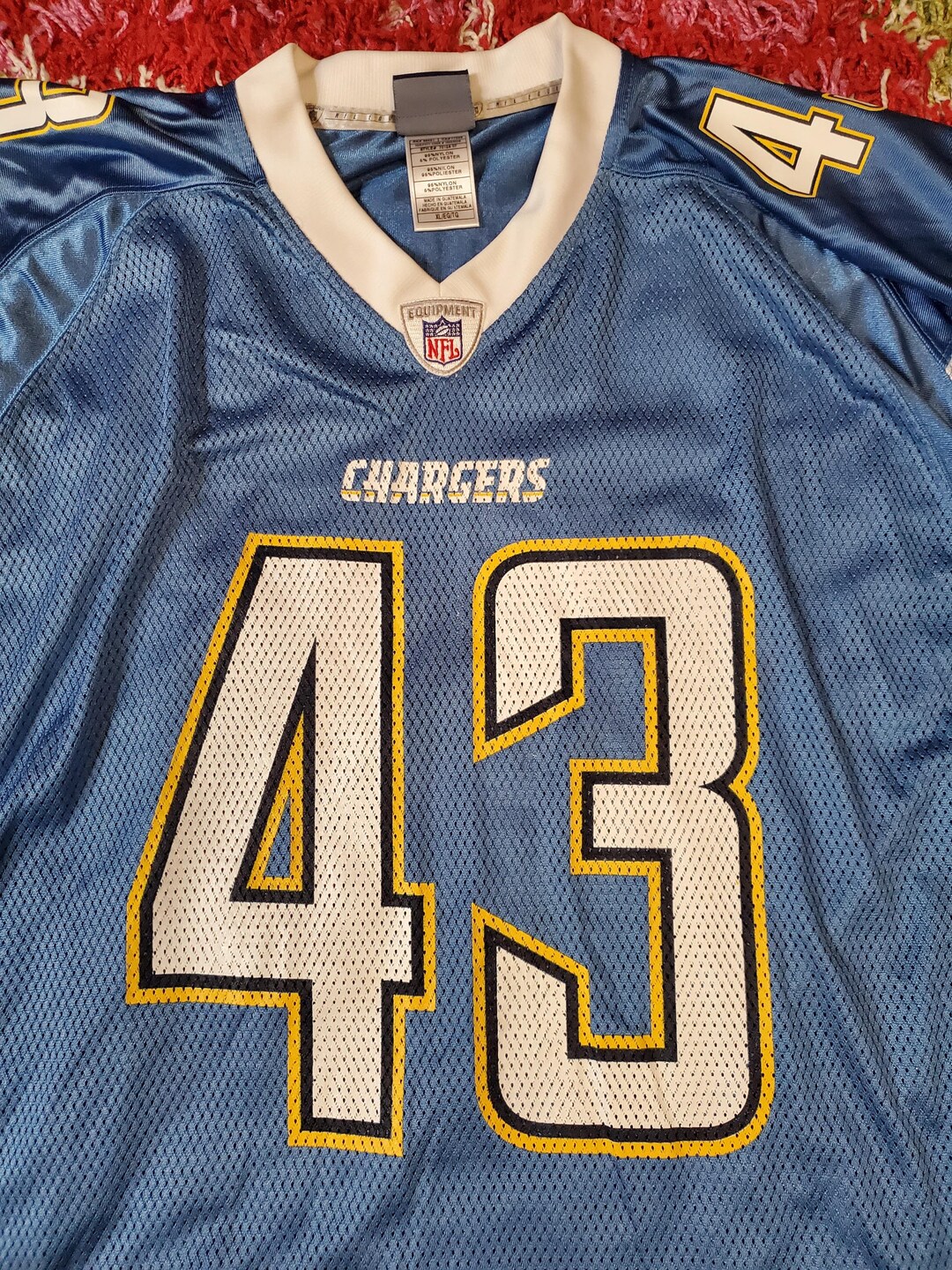 Vintage Light Blue San Diego Chargers Jersey SPROLES 43 - Etsy