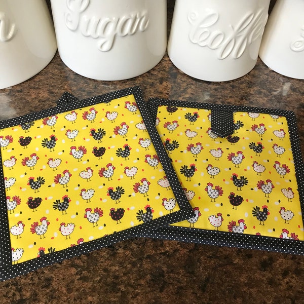 Chicken Pot Holder - Etsy