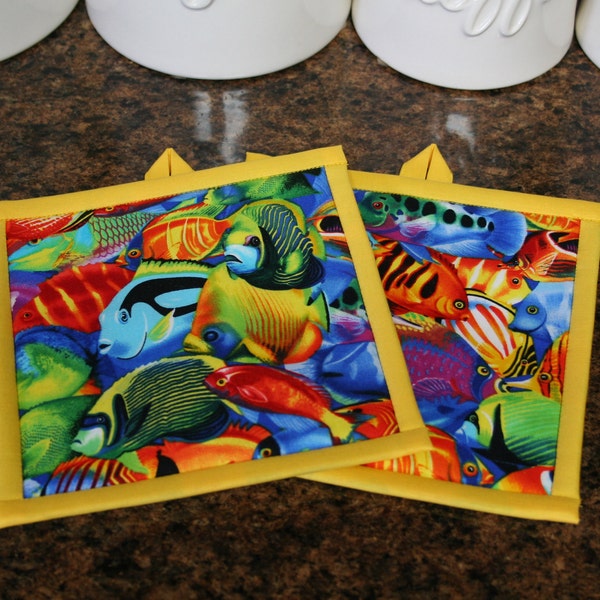 Fish Pot Holders - Etsy