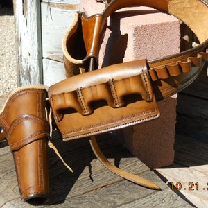 Men's SASS Competition Rig - Gun Belt With Dual Holsters. - Etsy