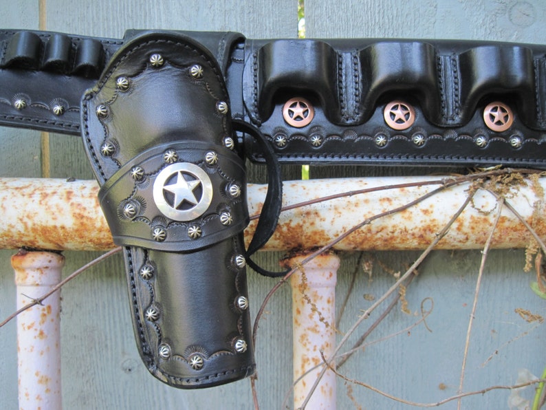 Men's SASS Competition Rig - Gun Belt With Dual Holsters. - Etsy