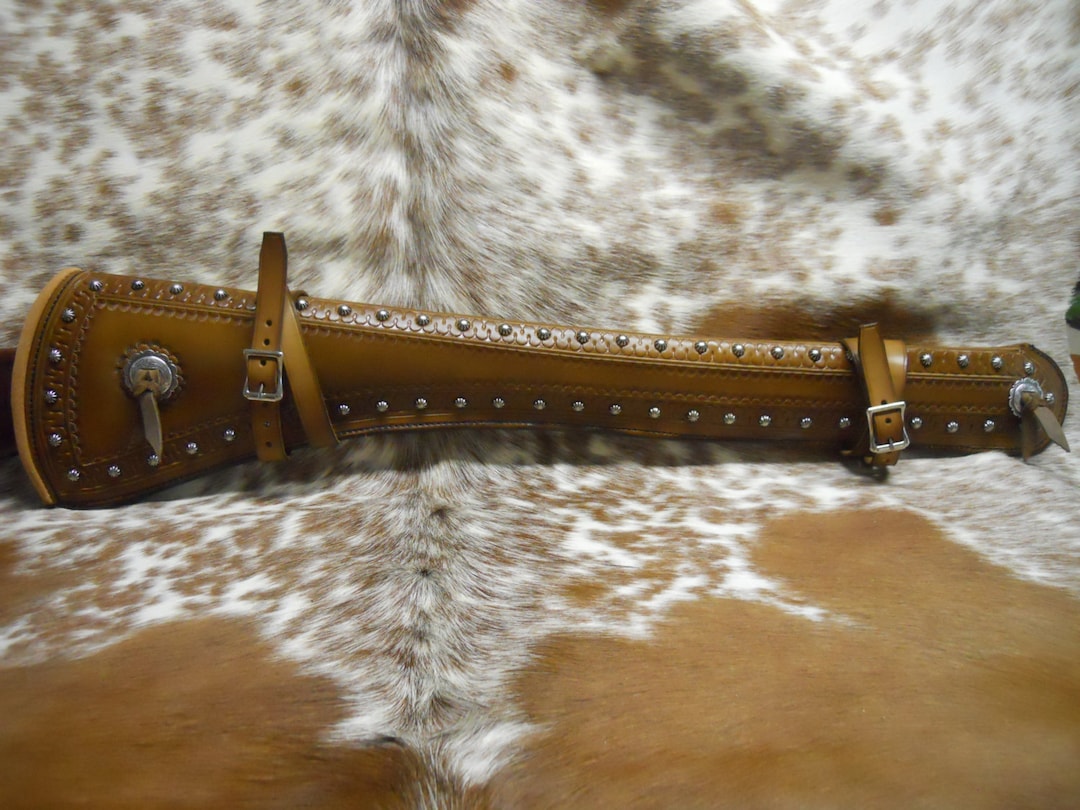 Custom Made Leather Saddle Scabbard...(read ENTIRE LISTING) - Etsy