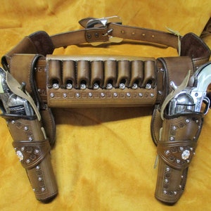 Ladies SASS Competition Gun Rig - Dual Holster Custom Gun Leather. - Etsy