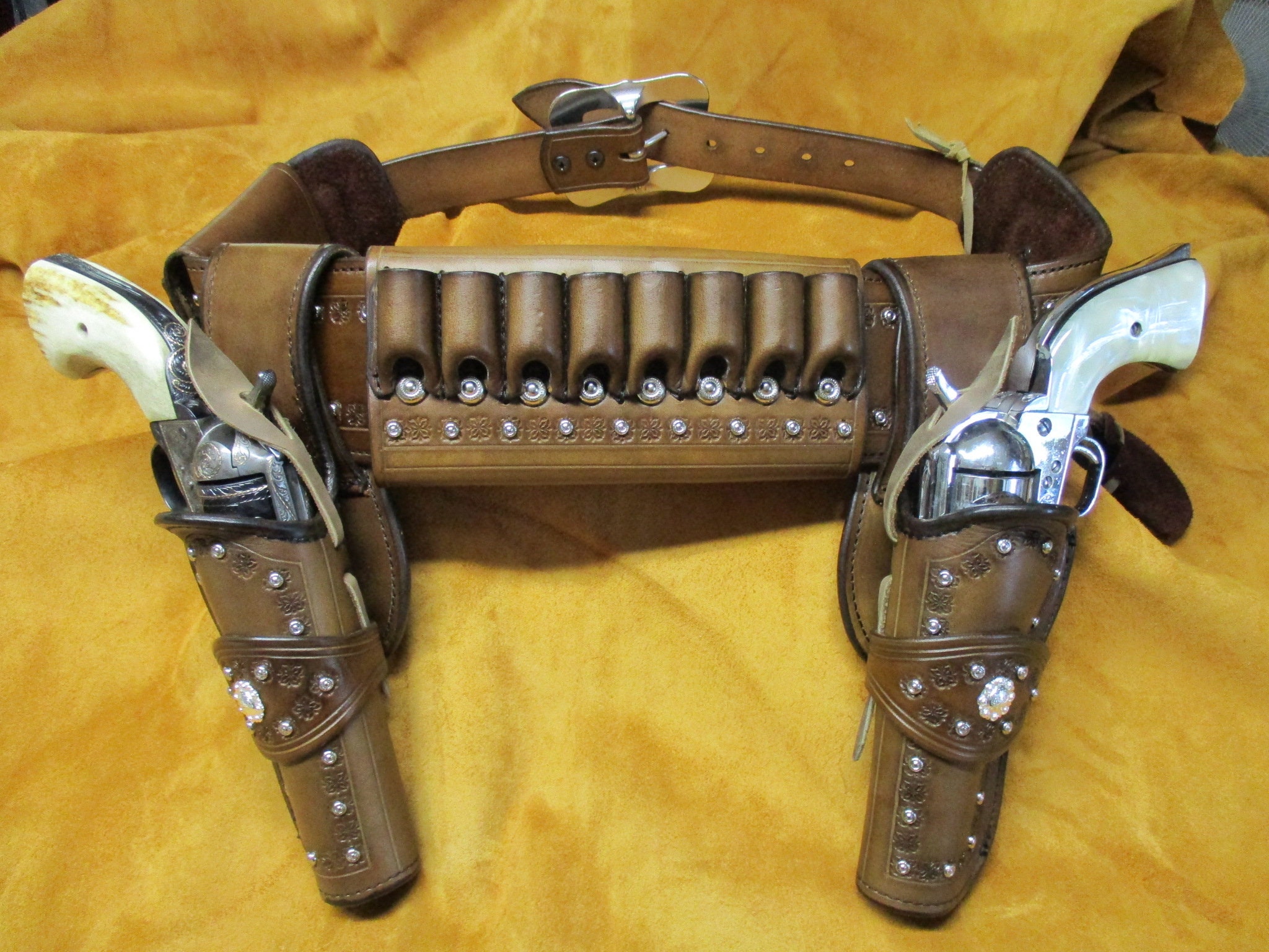 Ladies SASS Competition Gun Rig Dual Holster Custom Gun | Etsy