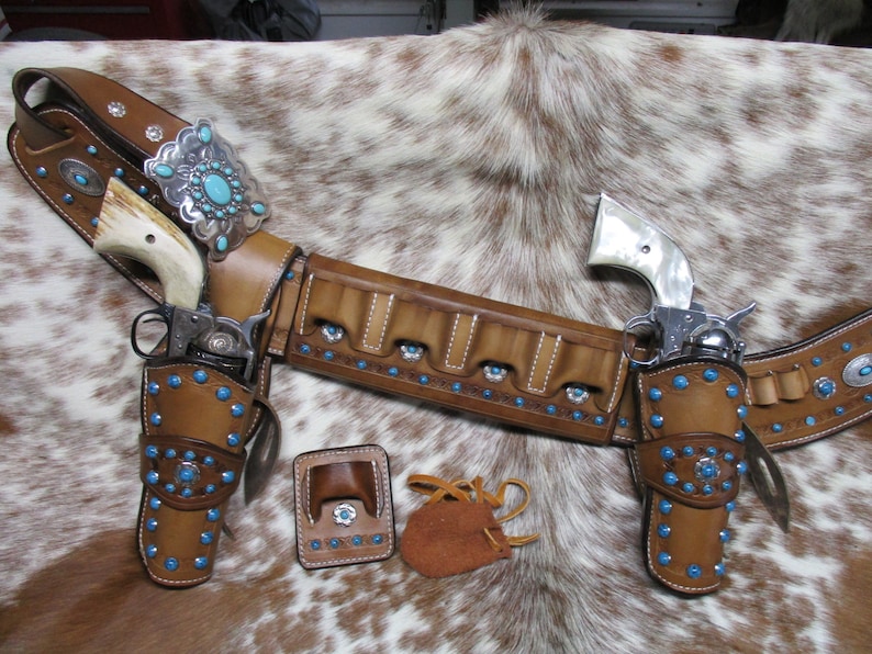 Ladies SASS Competition Gun Rig Dual Holster Custom Gun - Etsy