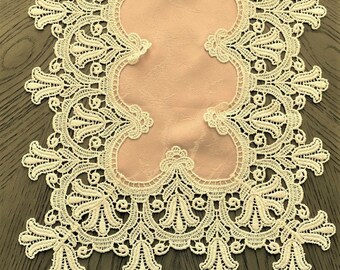 Lace Table Runner - Etsy