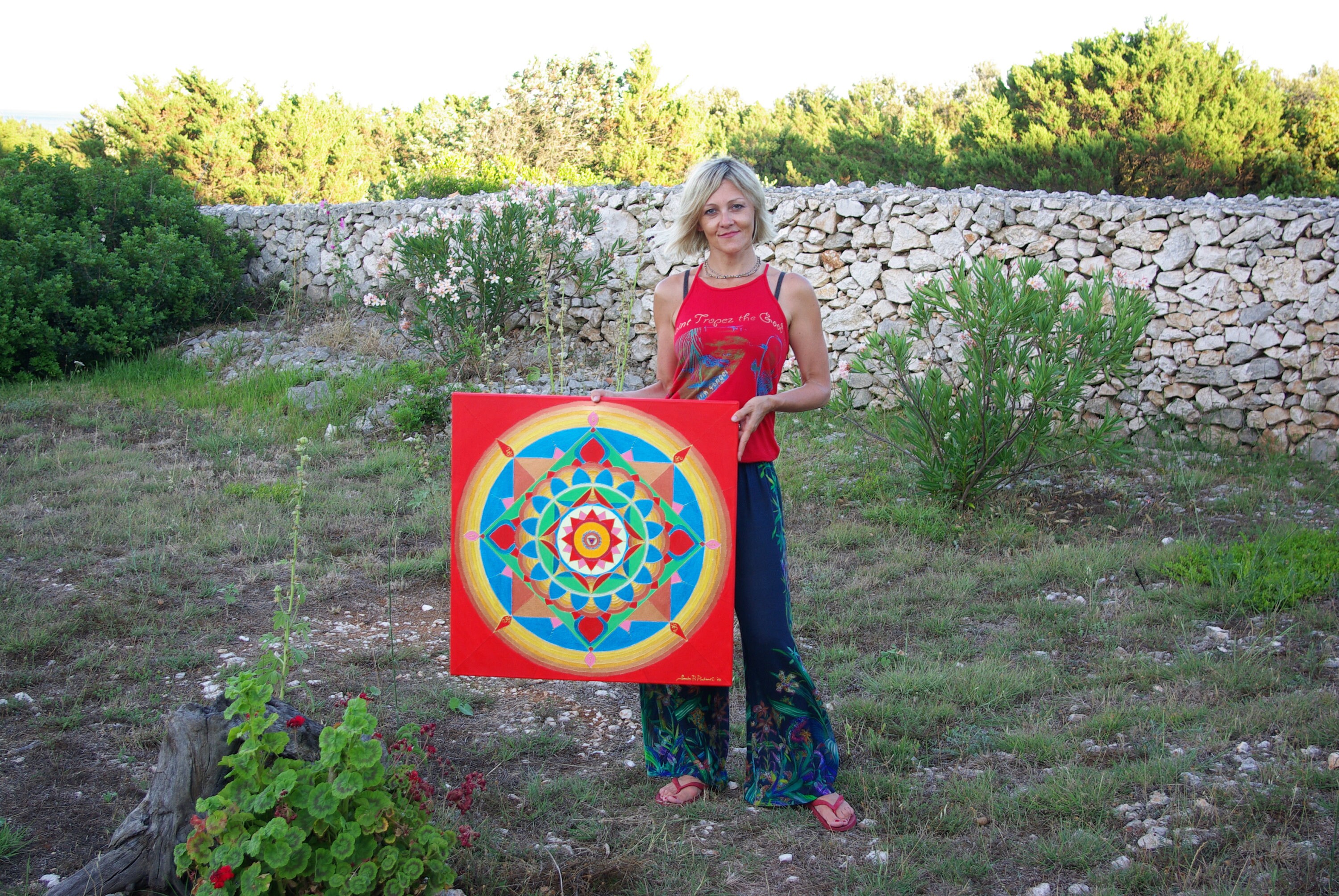 Red Venus Mandala Vastu Healing Arts sacred Geometry - Etsy
