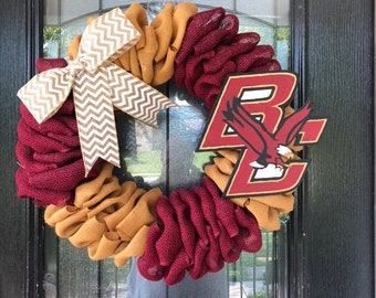 College Wreath - Etsy