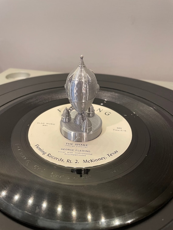 Vintage Rocket 45 Rpm Record Adapter - Etsy