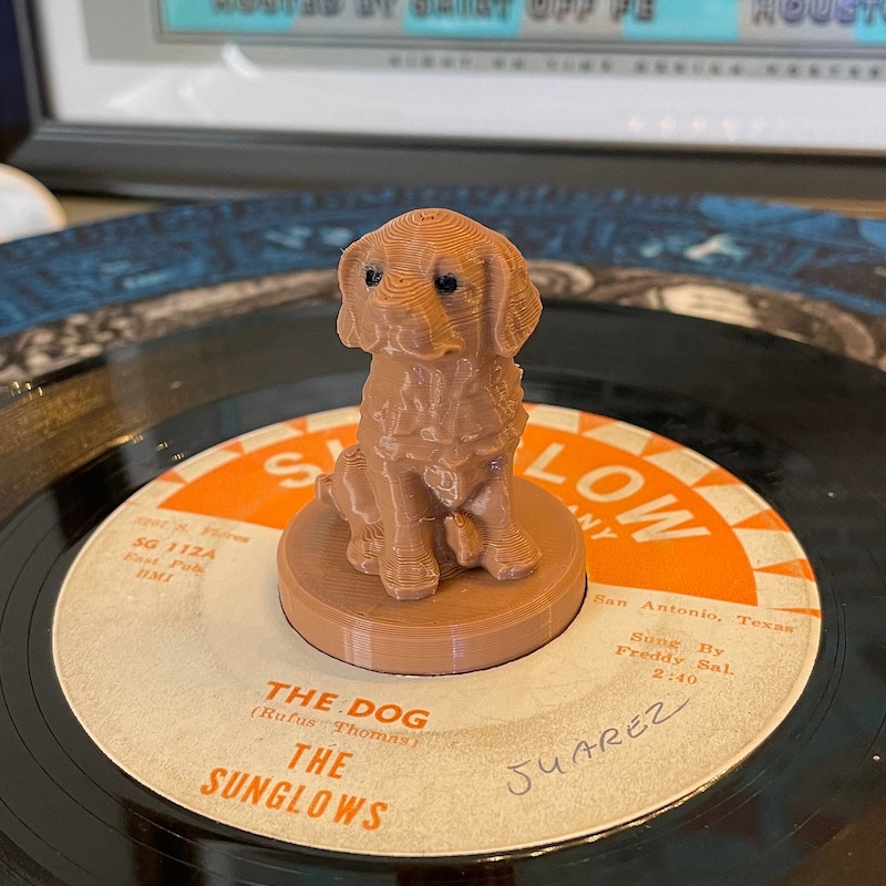 Record Player Dog - Etsy