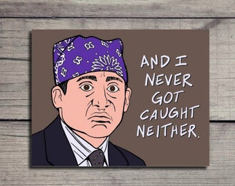 Prison Mike Card | Etsy