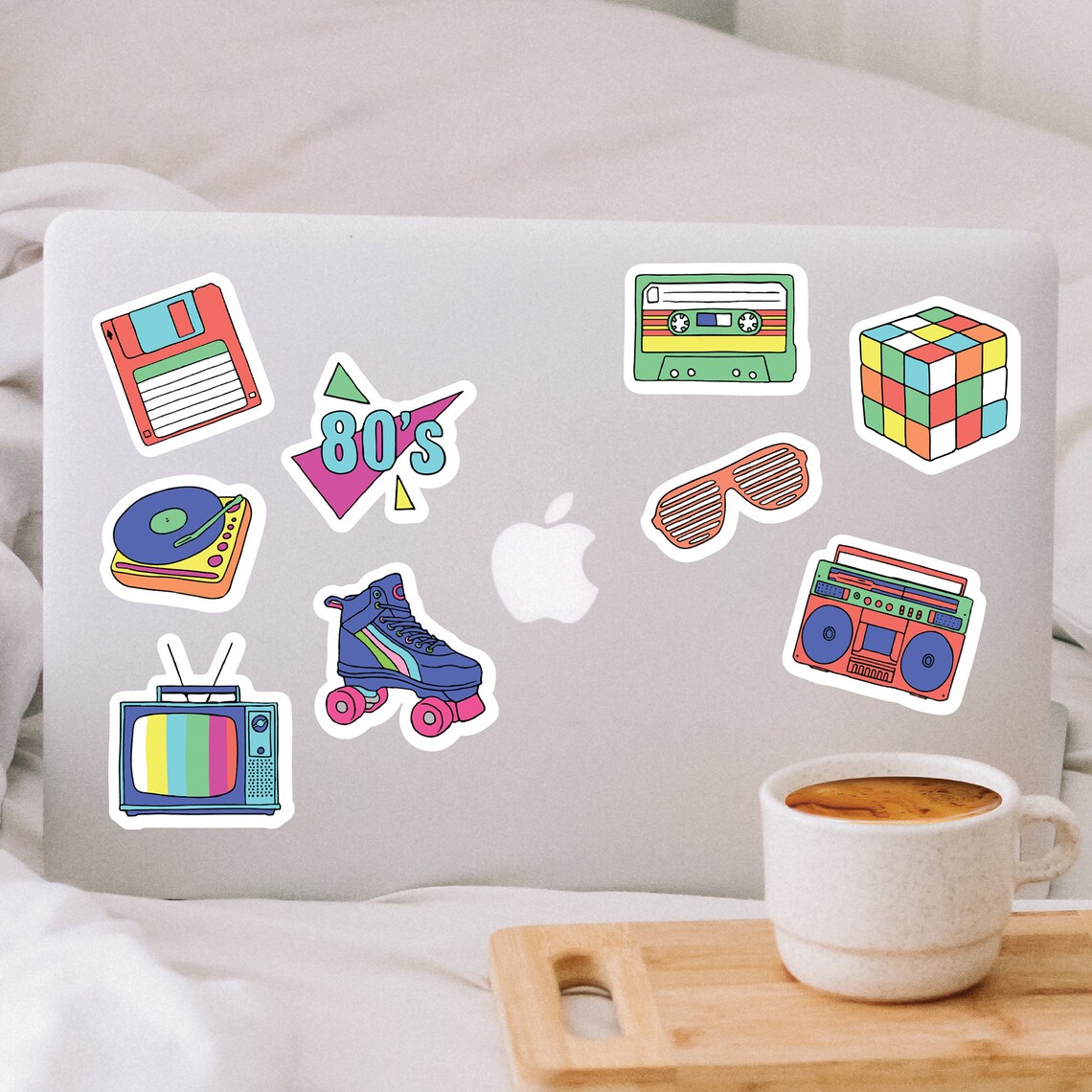 1980s Sticker Pack Vinyl Decals Retro Fun | Etsy