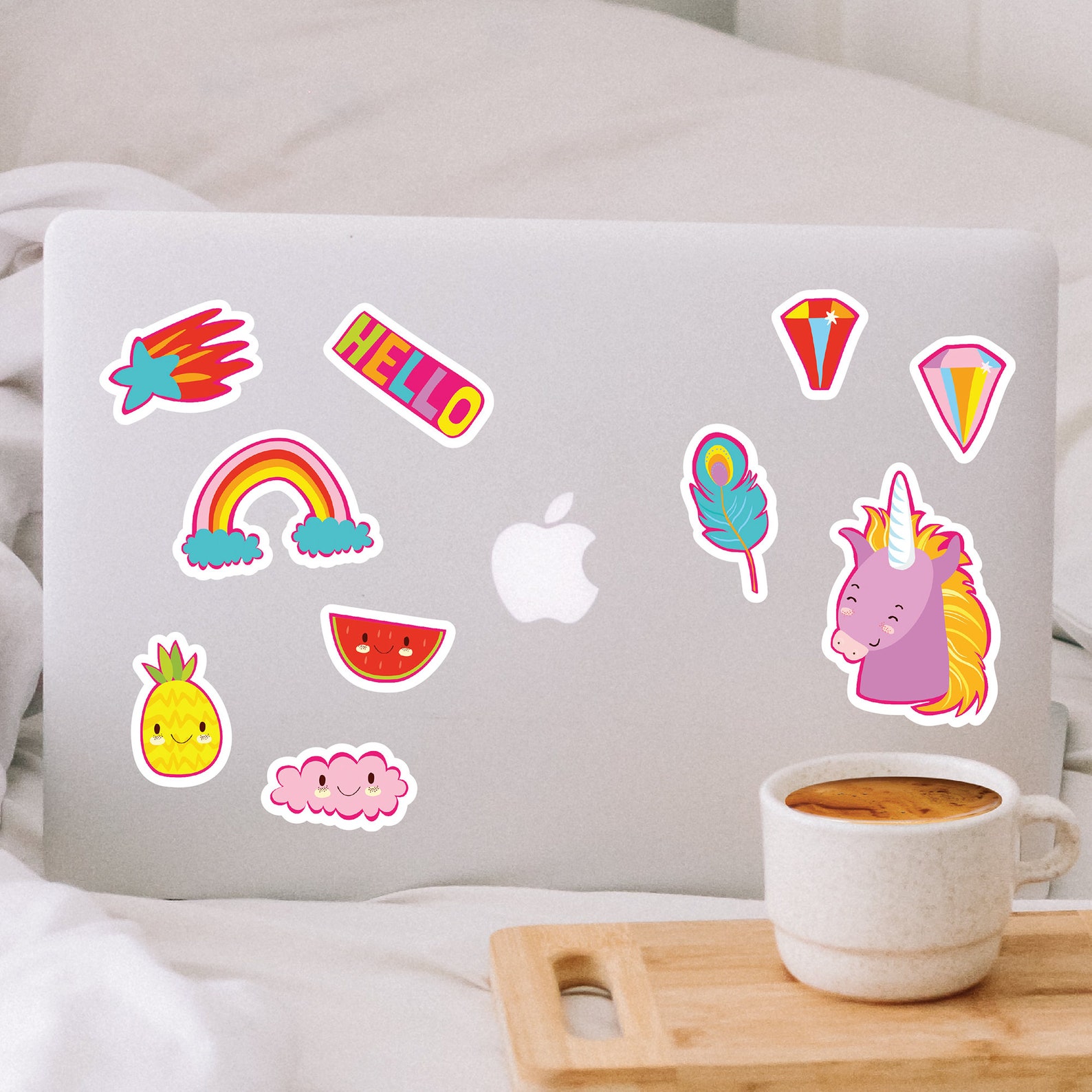 Cute Rainbow Friends Sticker Pack | Etsy