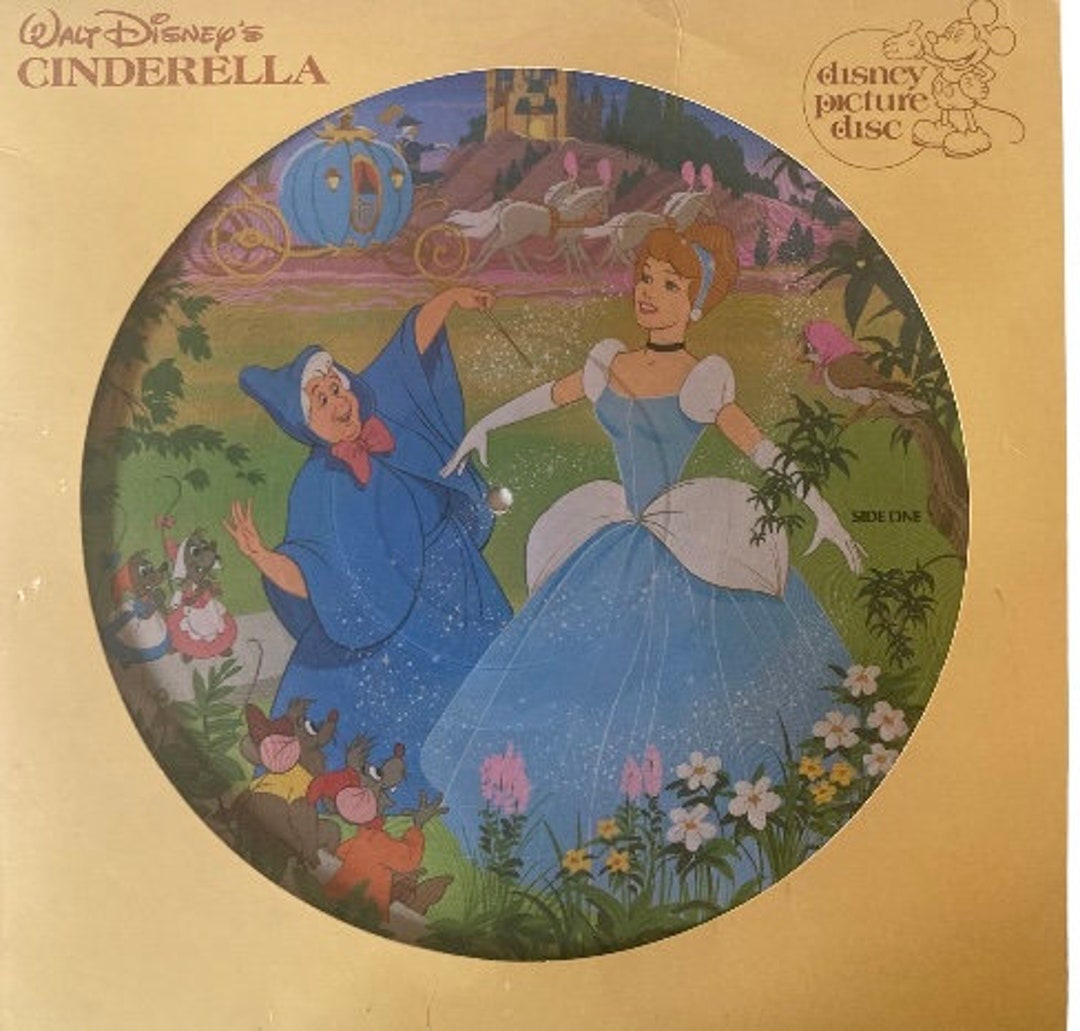 Walt Disney’s CINDERELLA Record - Etsy