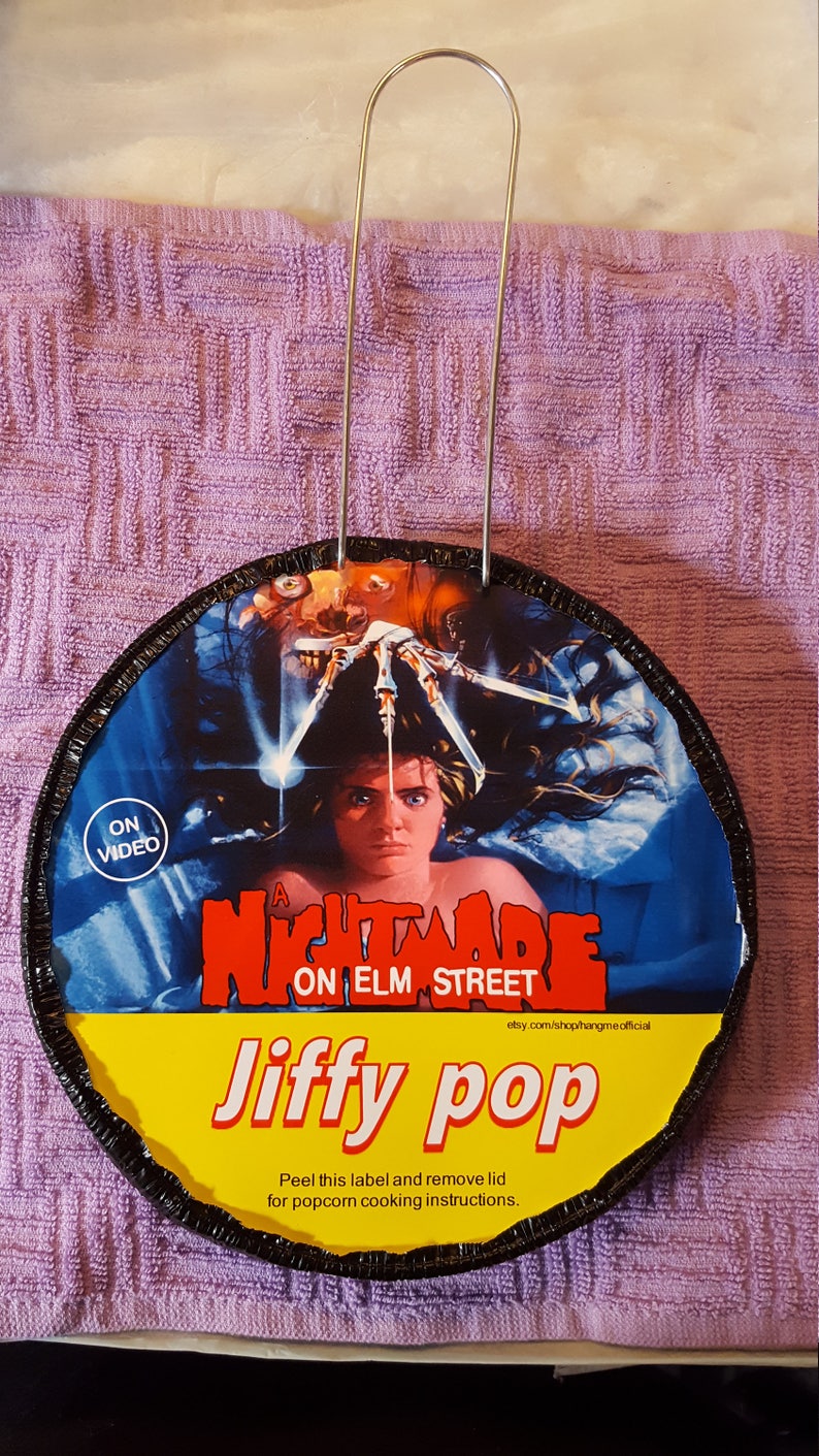 A Nightmare on Elm Street Jiffy pop | Etsy
