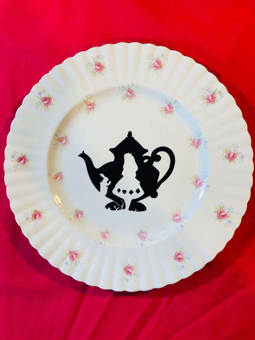Alice in Wonderland Plate - Etsy