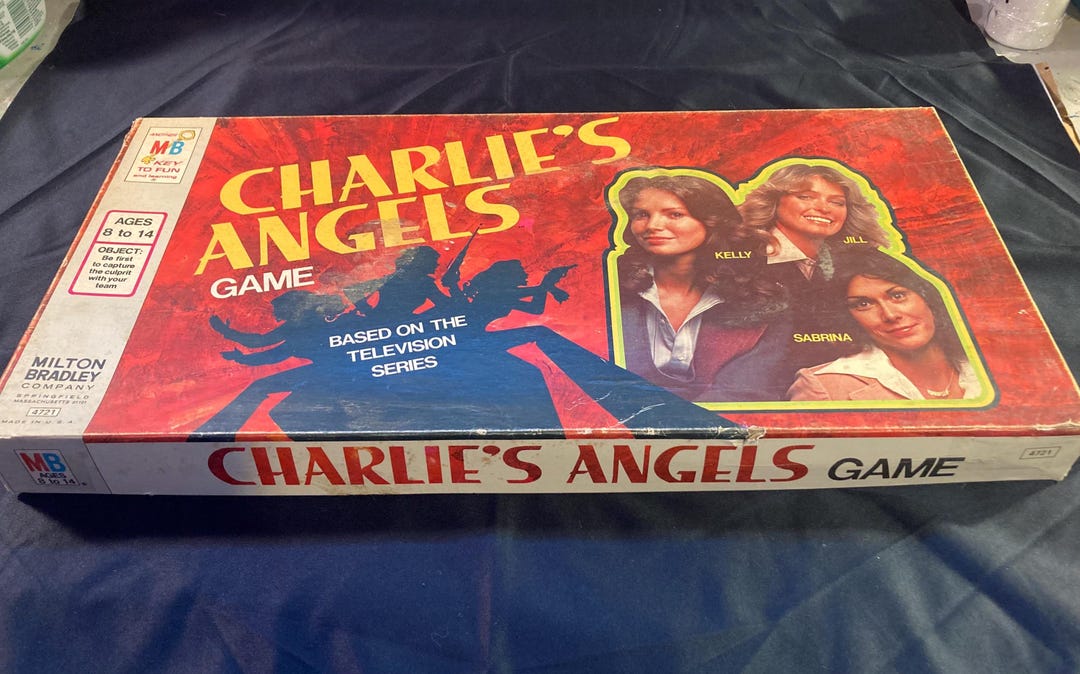 Milton Bradley Charlie’s Angels Board Game - Etsy